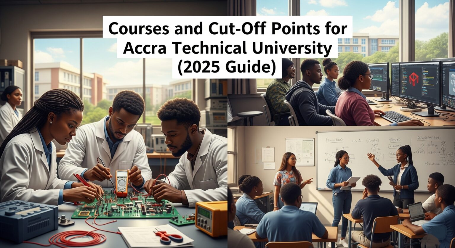 Accra Technical University Entry Requirements and Eligibility (2025 Guide)